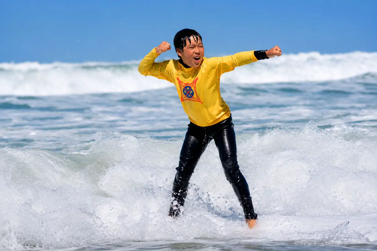 Oceanside surf school offers free surf lessons to TERI students | The ...